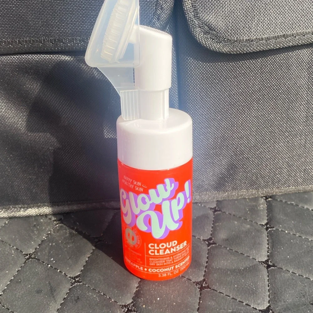 Skincare | Glow Up Cloud Cleanser Red White Foam Bottle | Poshmark